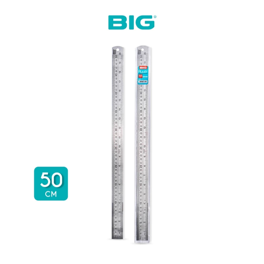Jual BIG - Penggaris Besi / Stainless Steel Ruler Tebal dan Kokoh ...