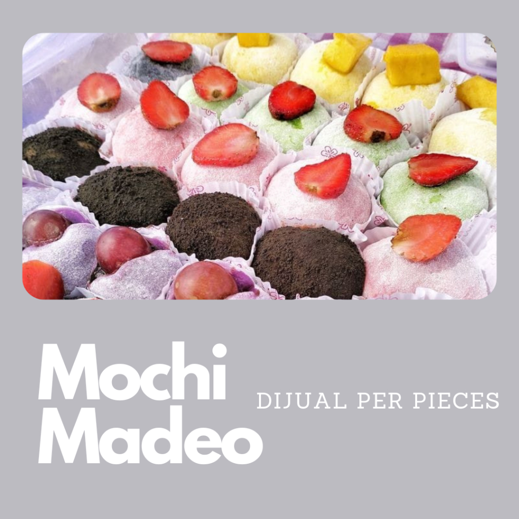 Jual Varian Rasa Buah & Cokelat - Mochi Madeo | Shopee Indonesia