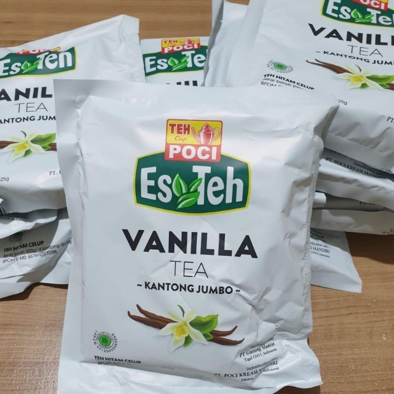 Jual Teh Celup Bubuk Rasa Jasmine dan Vanila Kantong Jumbo | Shopee ...