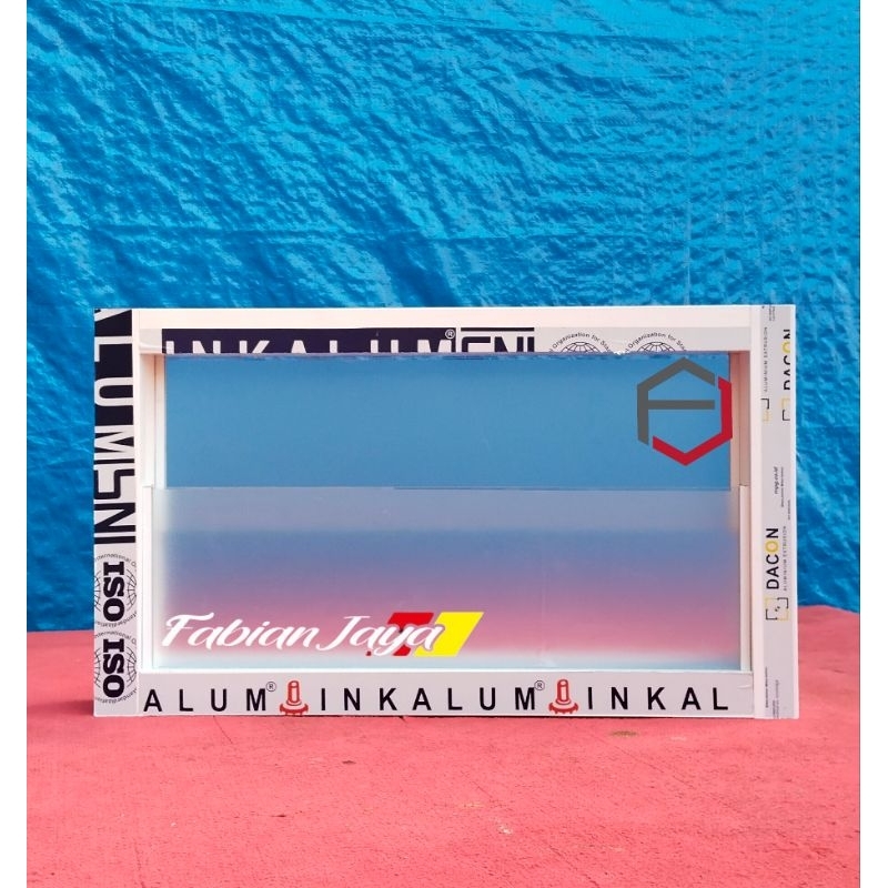 Jual Boven kaca zig-zag kamar mandi penerang dan pentilasi udara 35X60 ...