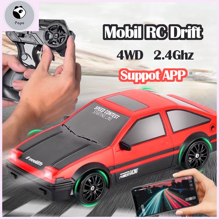Jual Mobil Remote Control 2.4G RC Drift 1:24 Kecepatan Tinggi Mobil ...