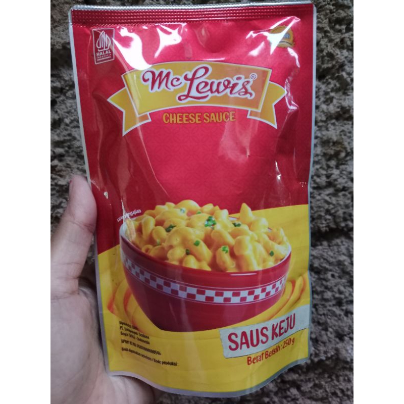 Jual Mc Lewis Cheese Sauce Kemasan 250 Gram | Shopee Indonesia