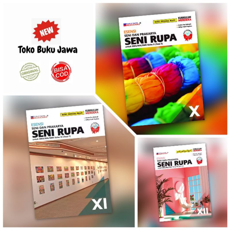 Jual [Mediatama] ORI Buku Esensi Seni Rupa Kelas 10 11 12 X XI XII ...