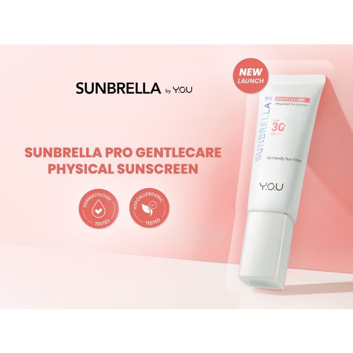 Jual YOU SUNBRELLA Pro Gentlecare Physical Sunscreen SPF 30+ PA+++ | Shopee Indonesia