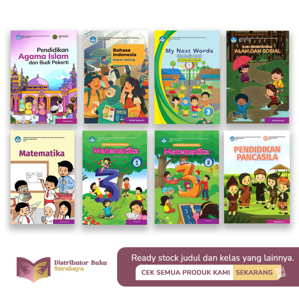 Jual Buku Kumer SD Kelas 3 - Penerbit Kemendikbud Kurikulum Merdeka ...