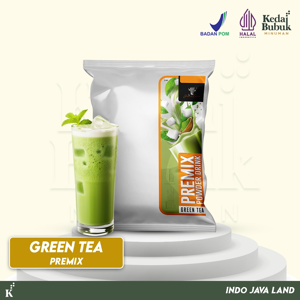 Jual Javaland Bubuk Minuman Rasa Grean Tea / Matcha 1Kg - Premix ...