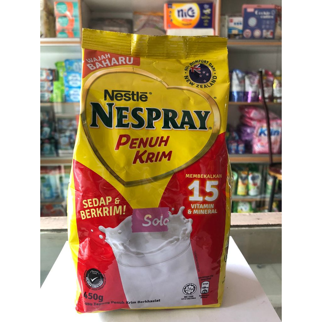 Jual Susu Nestle Nespray Penuh Krim Softpack 450g | Shopee Indonesia