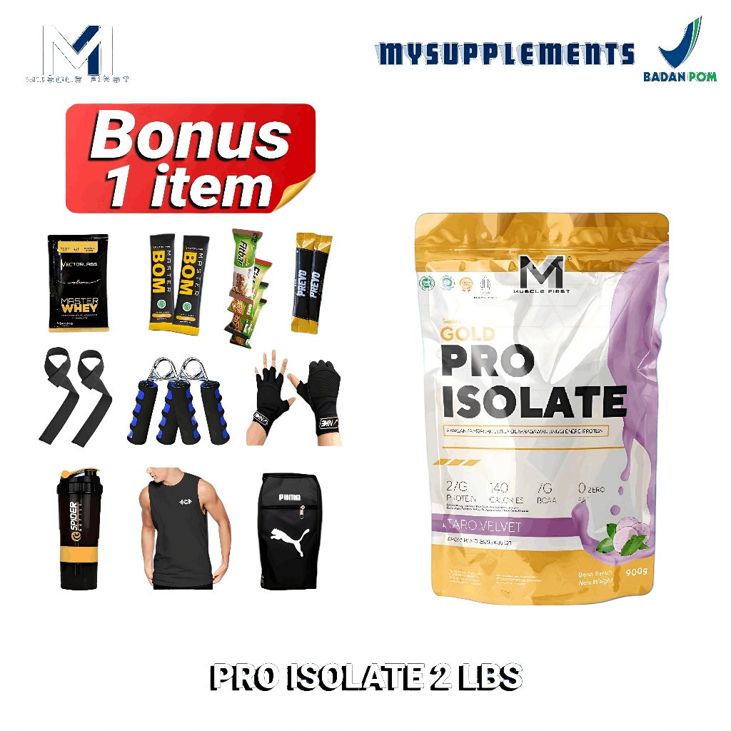 Jual Muscle First Pro Isolate Gold Series 2 lbs Susu Whey Protein ...