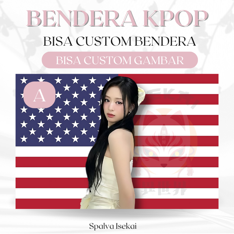 Jual Bendera KPOP AHYEON BABYMONSTER / KPOP Flag / BENDERA AMERIKA KPOP ...