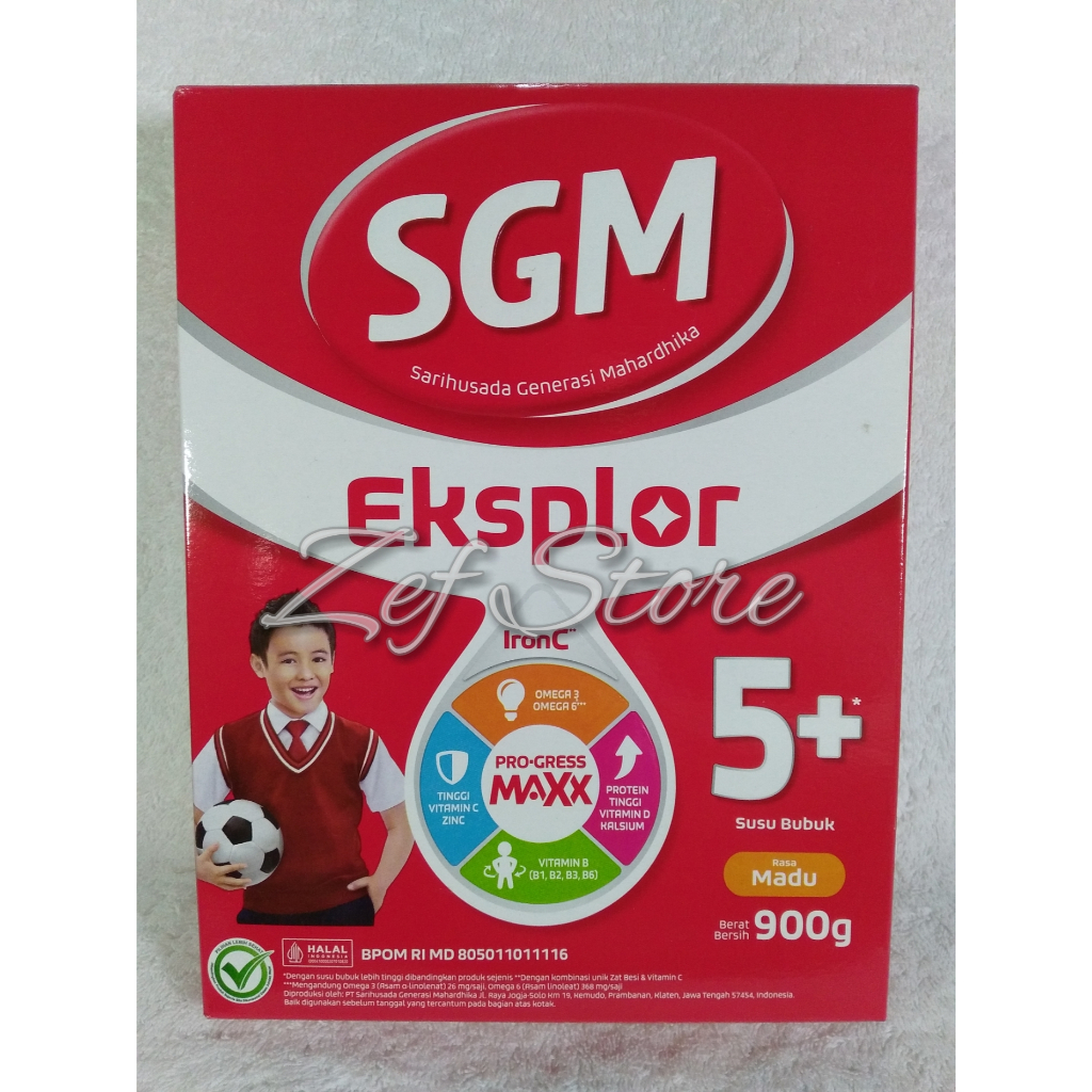 Jual [ORIGINAL BPOM] SGM Eksplor 5 5+ IronC Susu Bubuk Pertumbuhan Anak ...