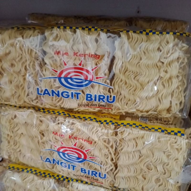 Jual MIE KERING LANGIT BIRU 600g | Shopee Indonesia