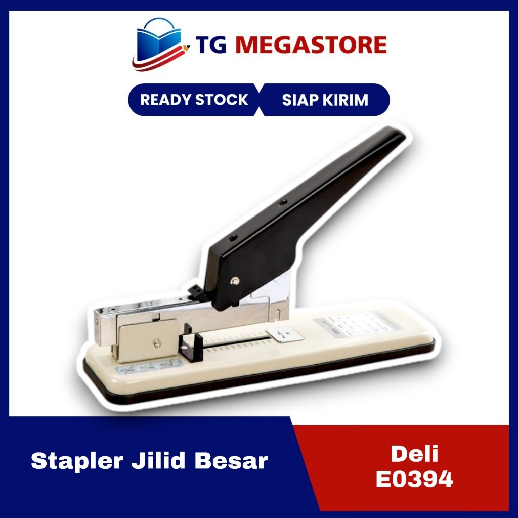 Jual Stapler Jilid Deli Heavy Duty Besar - E0394 | Shopee Indonesia