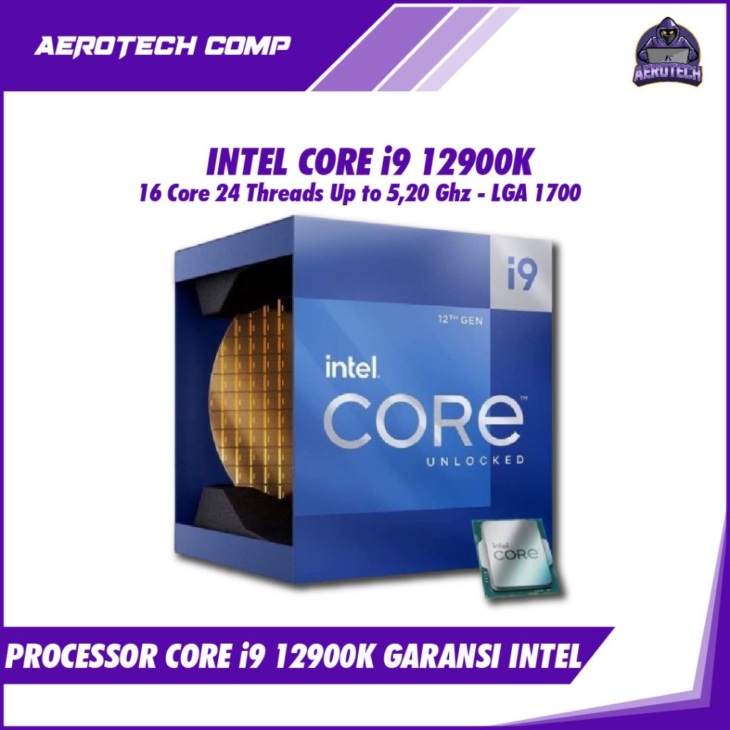 Jual Intel Core i9 12900K 16 Core 24 Threads Alder Lake - LGA1700 GARANSI INTEL | Shopee Indonesia