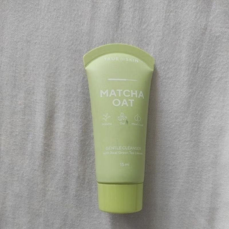 Jual TRUE TO SKIN MATCHA OAT GENTLE CLEANSER 15 ML exp 2026 | Shopee ...