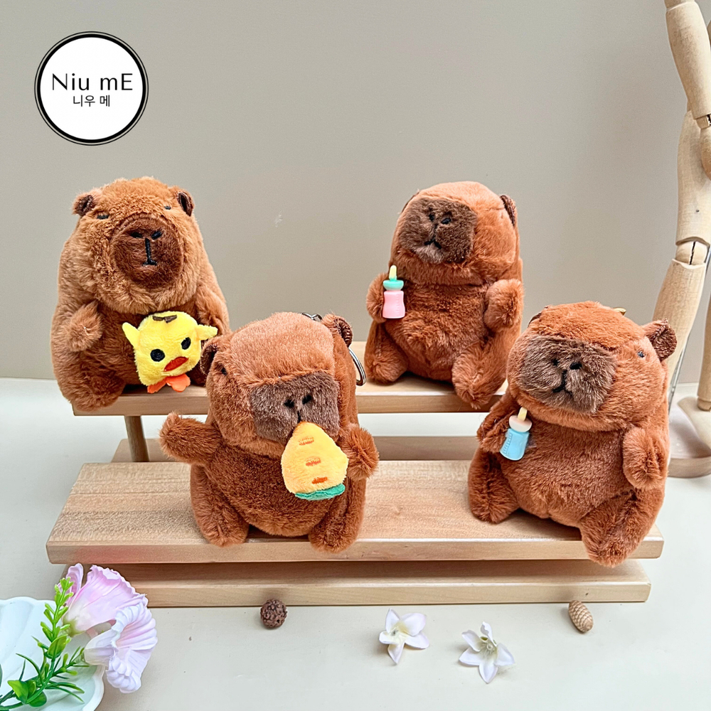 Jual Gantungan Kunci Capybara Ingus Ayam Keychain Bag Charm Lucu Unik ...