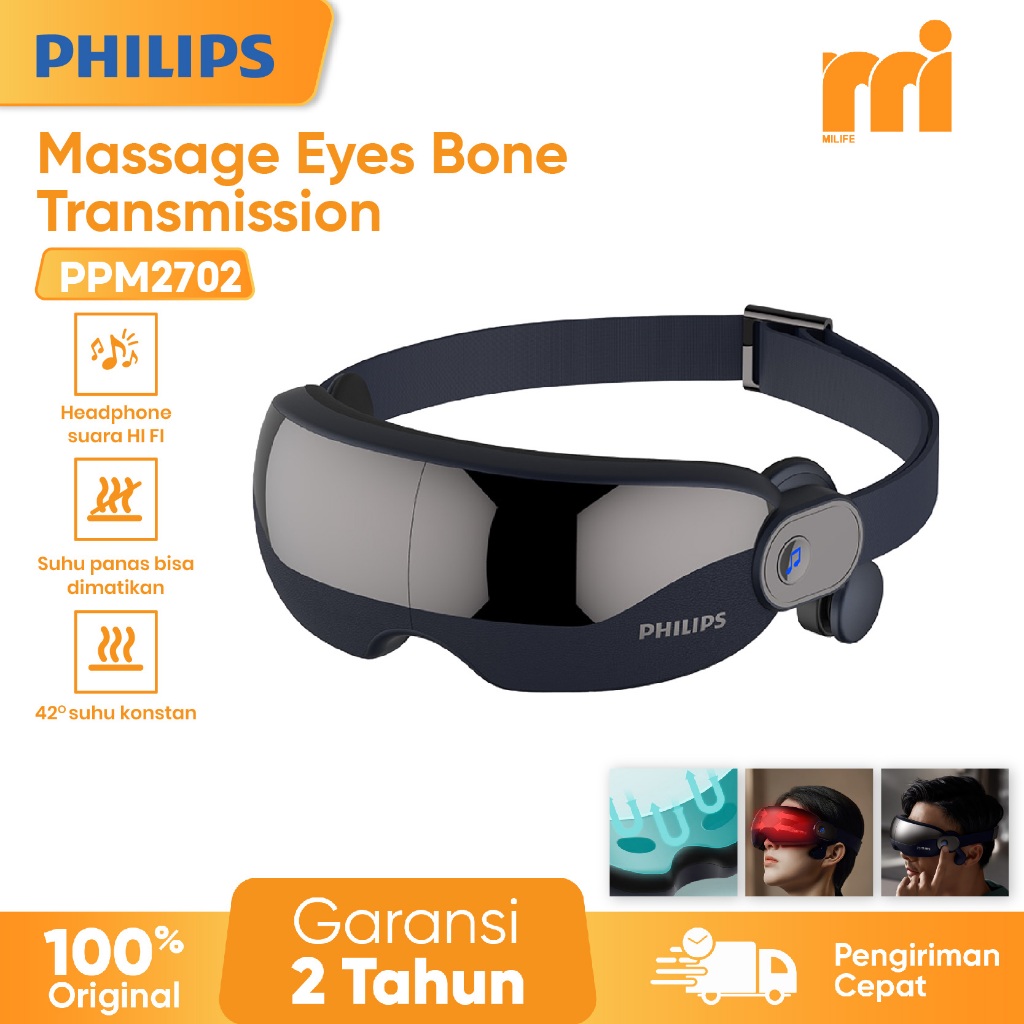 Jual Philips massage PPM2702 Pijat eyes Bone transmission music/5 ...