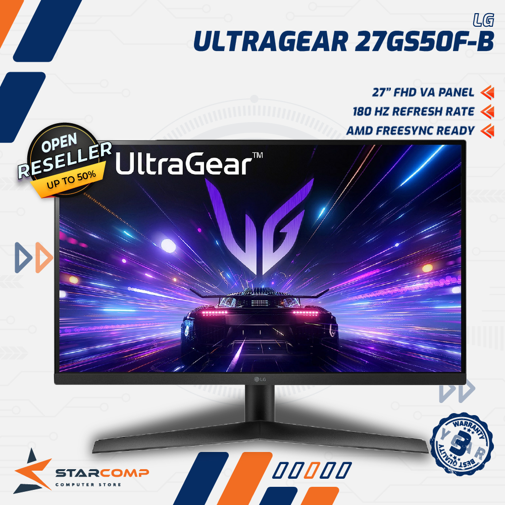 Jual LG 27GS50F-B UltraGear Monitor 27" FHD 180Hz Gaming Monitor ...