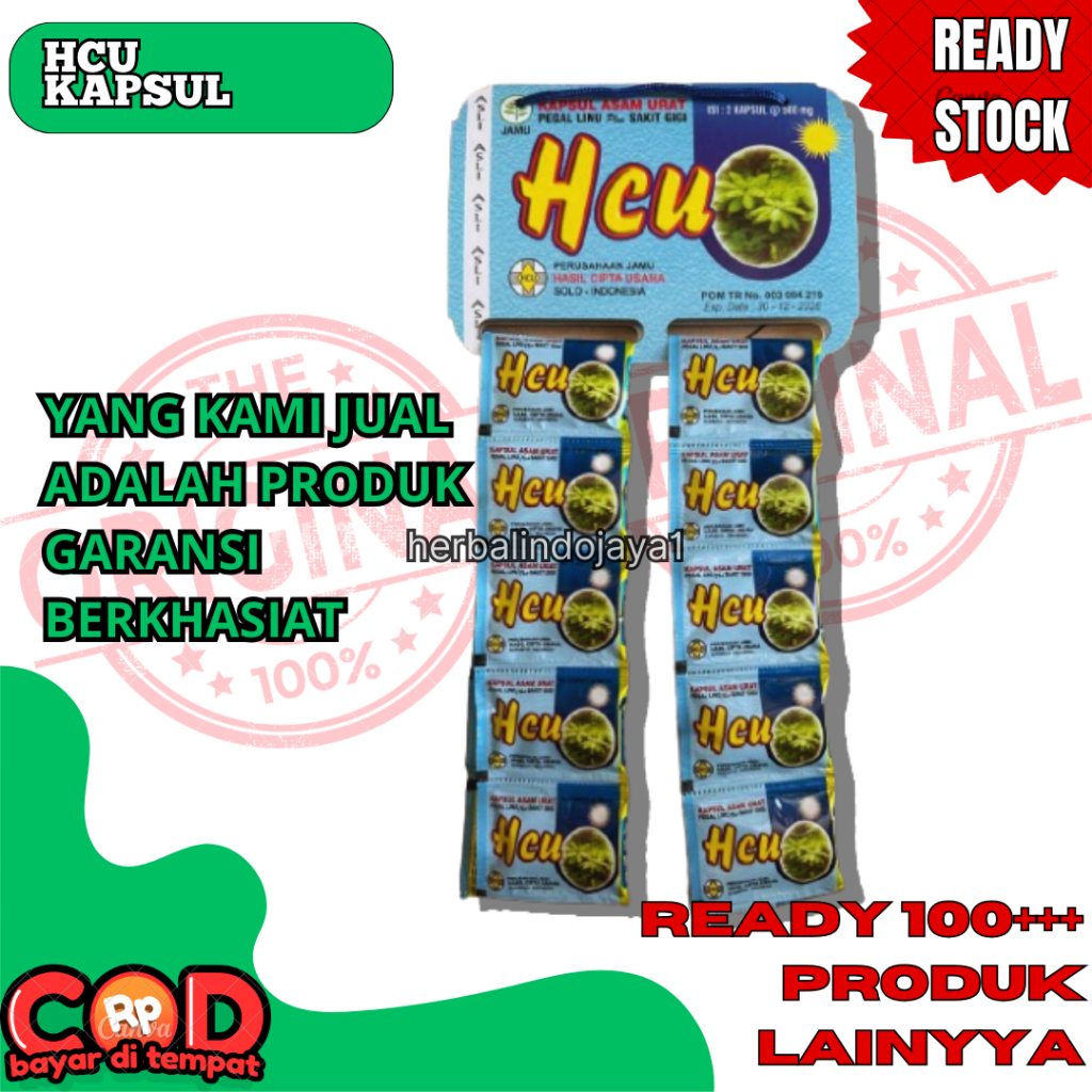 Jual HCU KAPSUL ORIGINAL | Shopee Indonesia