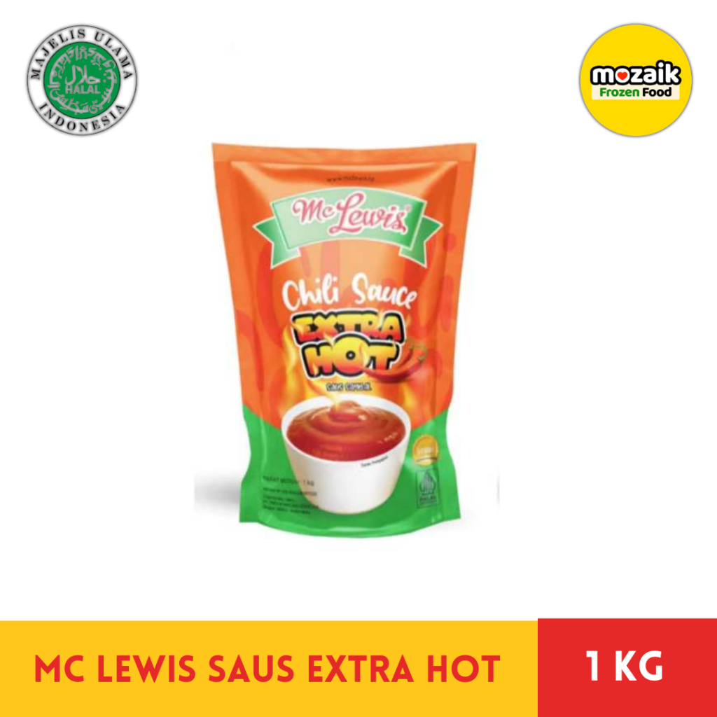 Jual Mc Lewis Saus Extra hot Frozen Mart Frozen Food Palembang 1 kg ...