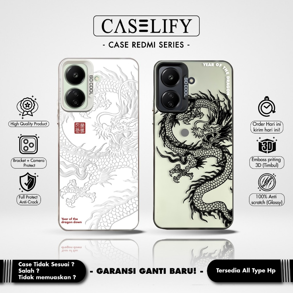 Jual CASELIFY case xiaomi redmi note 10 10a 10c 12 12c 13 13c 8a 8 9a ...