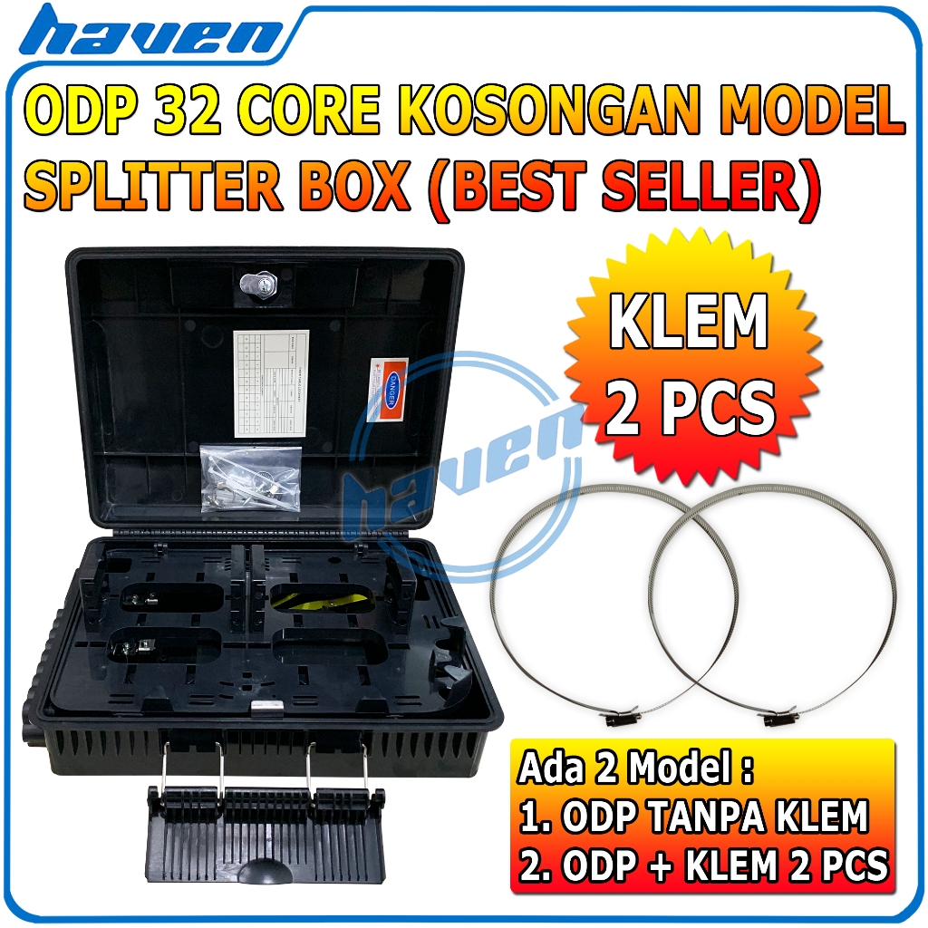 Jual ODP 32 Core Model Box Splitter Kosongan / ODP Tiang 32 Core PLC ...