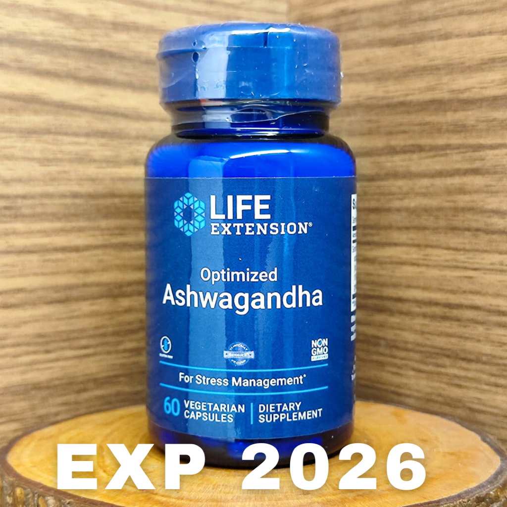 Jual Life Extension Optimized Ashwagandha Extract 60 Vegetarian ...