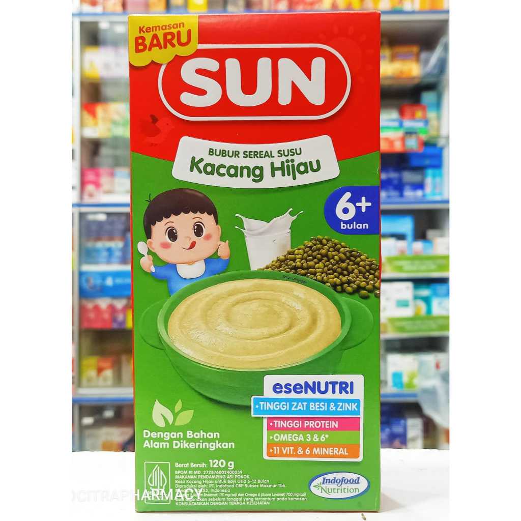 Jual SUN 𝐁𝐮𝐛𝐮𝐫 𝐒𝐞𝐫𝐞𝐚𝐥 𝐒𝐮𝐬𝐮 𝐊𝐚𝐜𝐚𝐧𝐠 𝐇𝐢𝐣𝐚𝐮 𝟏𝟐𝟎𝐆𝐑 - MPASI Bayi 6+ Bulan ...