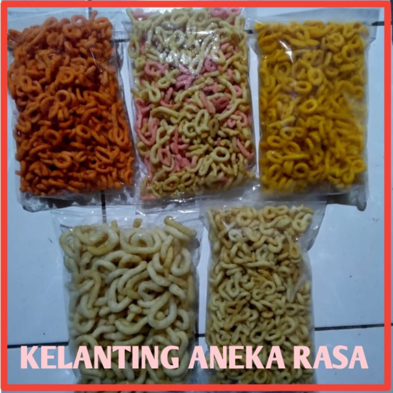 Jual kelanting/ lanting singkong Aneka Rasa kemasan 1kg | Shopee Indonesia