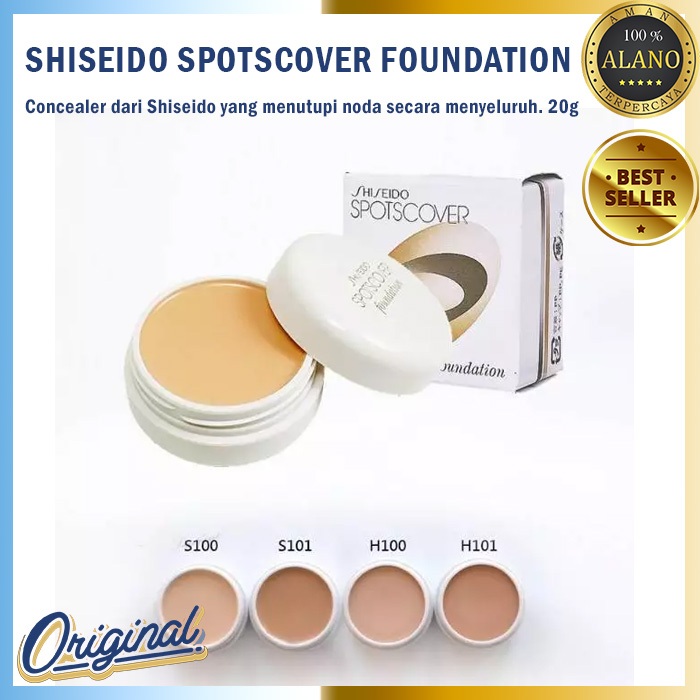 Jual Shiseido Spotscover Foundation Original Japan | Shopee Indonesia