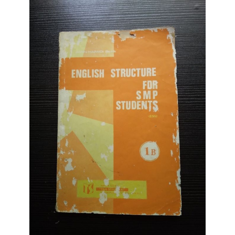 Jual PELAJARAN JADUL Pelajaran jadul ENGLISH STRUCTURE FOR SMP STUDENTS ...