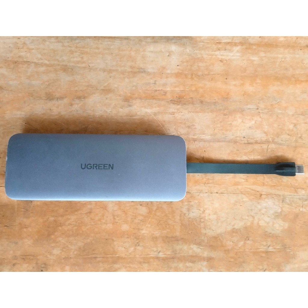Jual Ugreen Hub Type C to Hdmi 4K60Hz Usb 3.0 Card Reader SD TF Lan RJ ...
