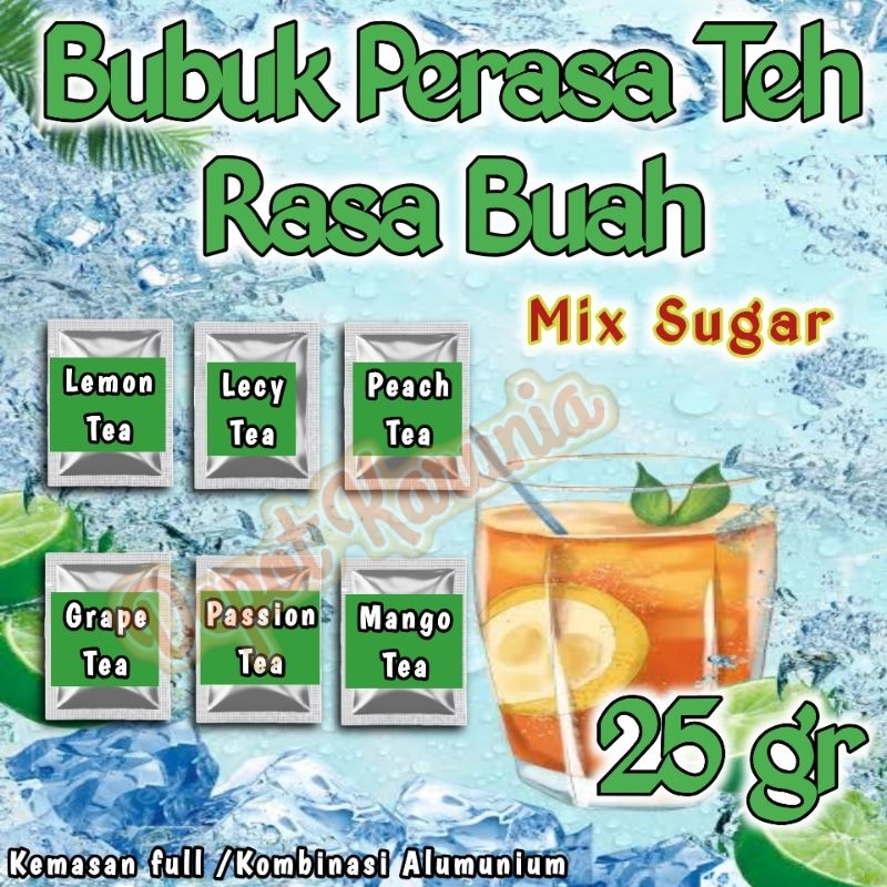 Jual Serbuk Perasa Teh 25gr Mix Sugar Bubuk Perasa Minuman Teh Kekinian ...