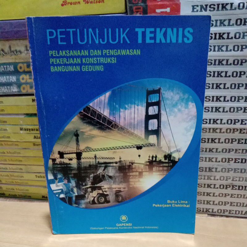 Jual Buku Original PETUNJUK TEKNIS PELAKSANAAN DAN PENGAWASAN PEKERJAAN ... Jual Buku Original PETUNJUK TEKNIS PELAKSANAAN DAN PENGAWASAN PEKERJAAN ...