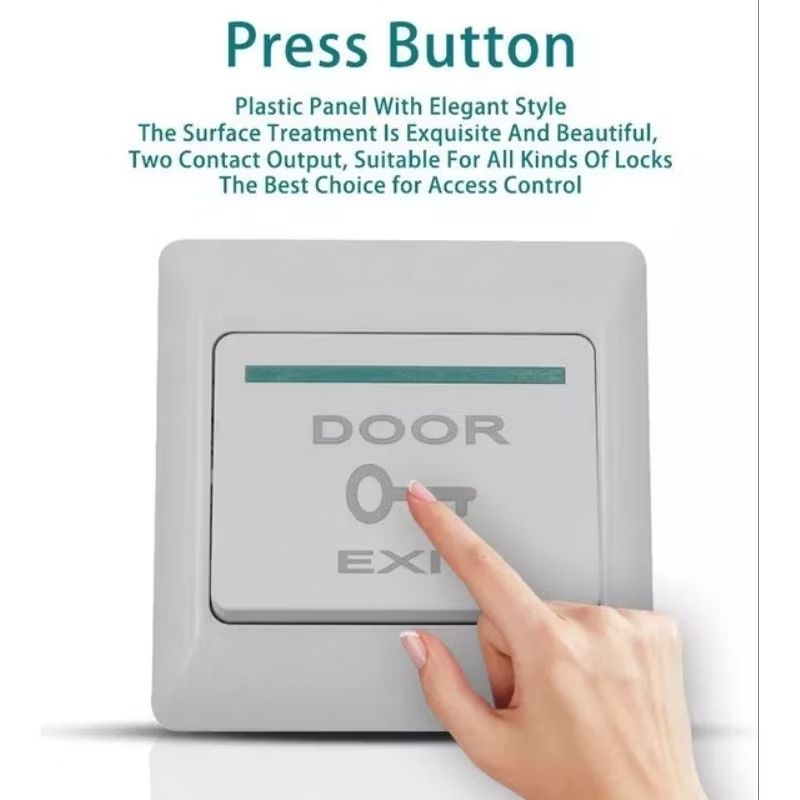 Jual Tombol Push Button Door Exit | Shopee Indonesia