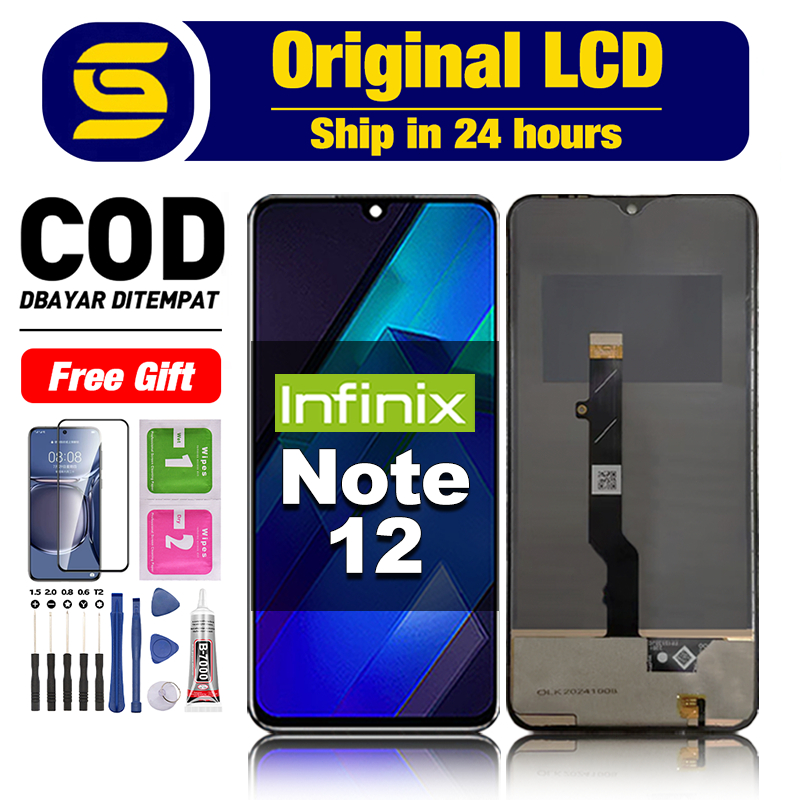 Jual LCD Infinix Note 12 Ori fullset asli touchscreen original 100% lcd ...
