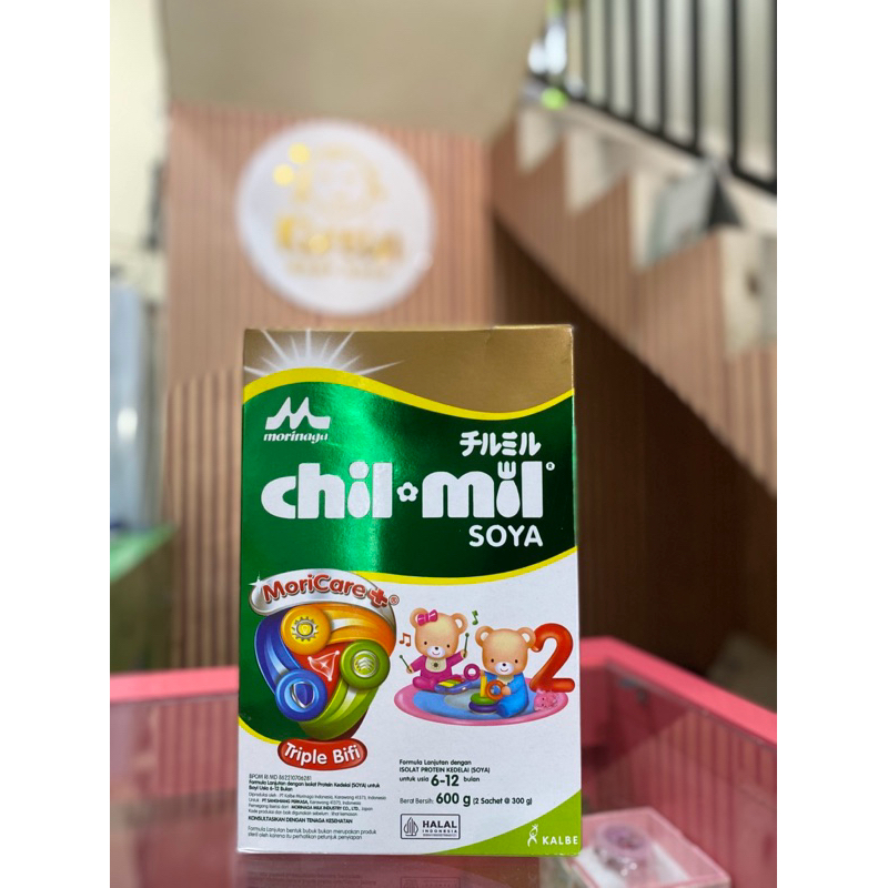 Jual Morinaga Chil Mil Soya 200g/600g Susu Soya Untuk Anak Alergi Susu Sapi Tahap 2 (6-12 ...