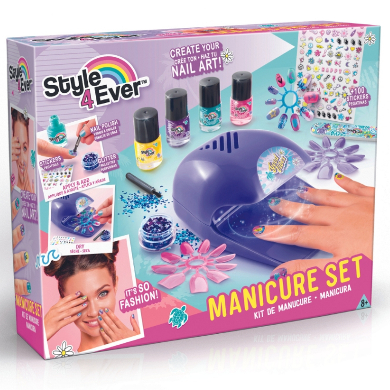 Jual Canal Toys - Style 4 Ever Nail Art Manicure Set - Mainan Anak Nail ...