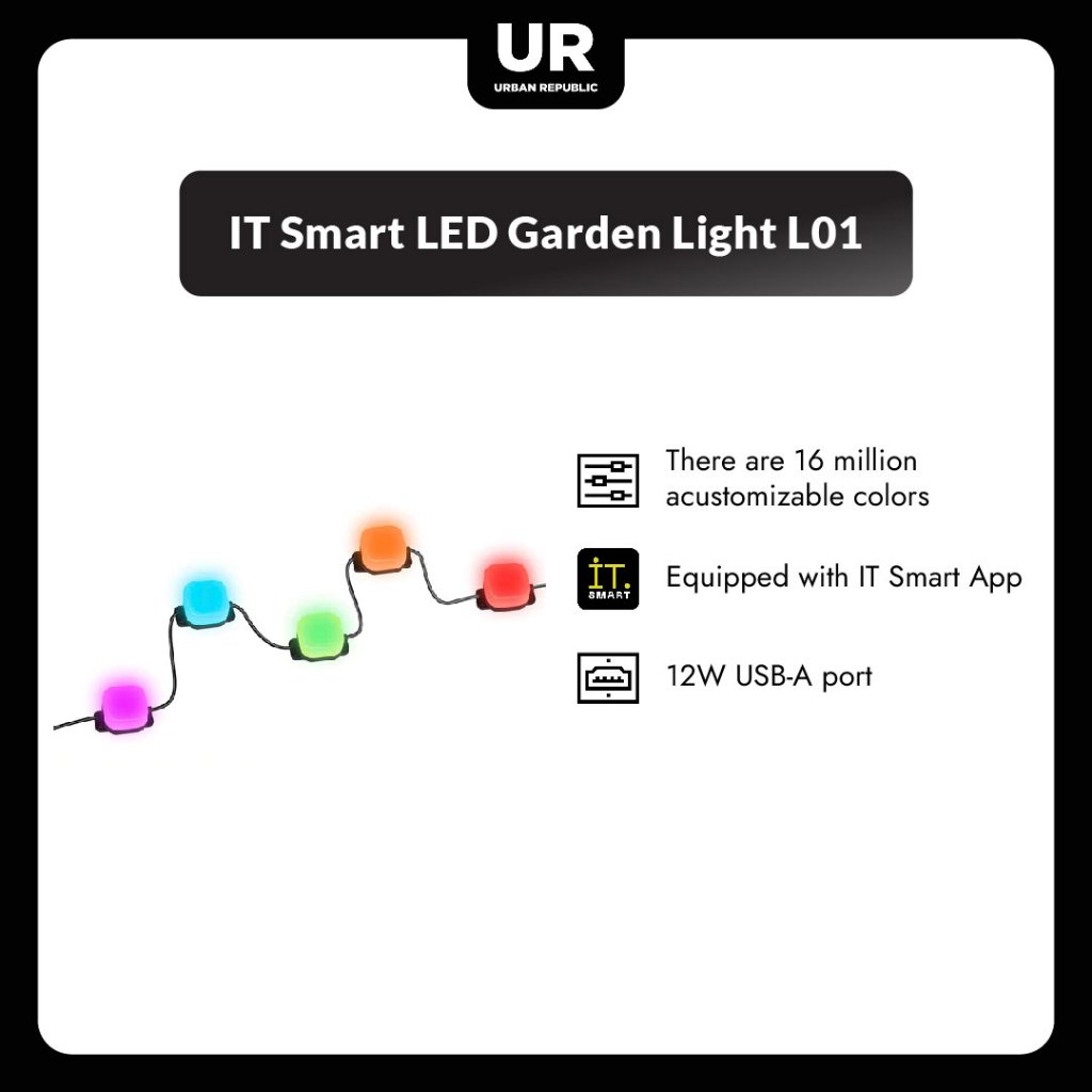 Jual IT Smart LED Garden Light L01 | Shopee Indonesia