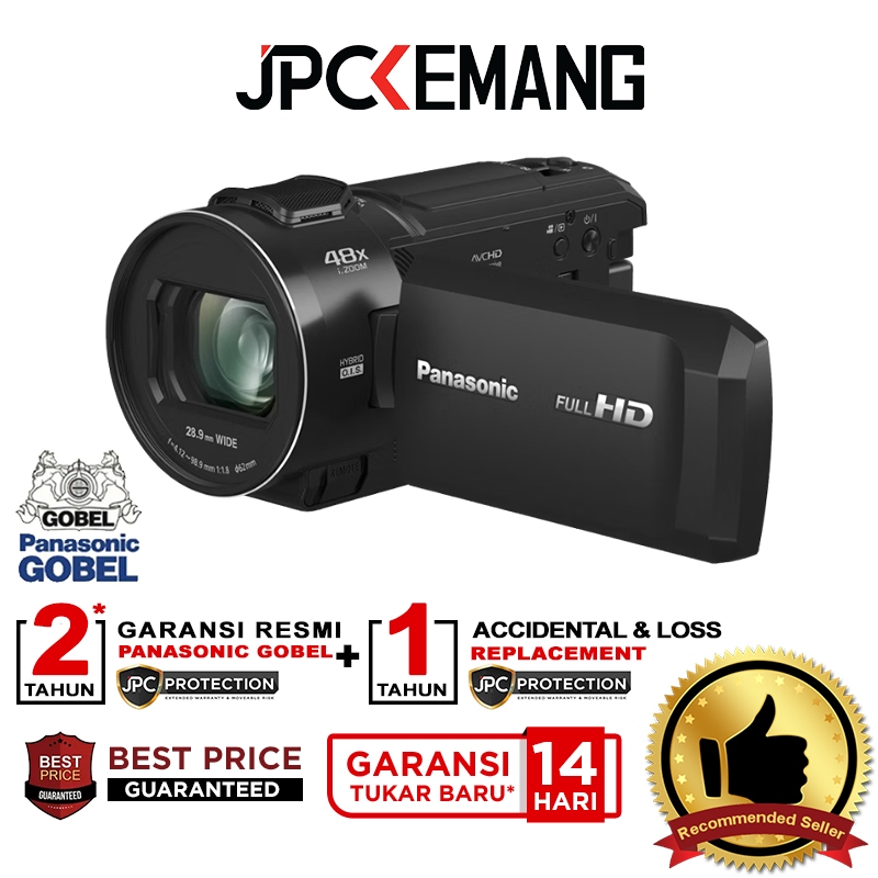 Jual Panasonic V900 Full-HD Camcorder Handycam Panasonic HC-V900 V 900 Garansi Resmi | Shopee ...