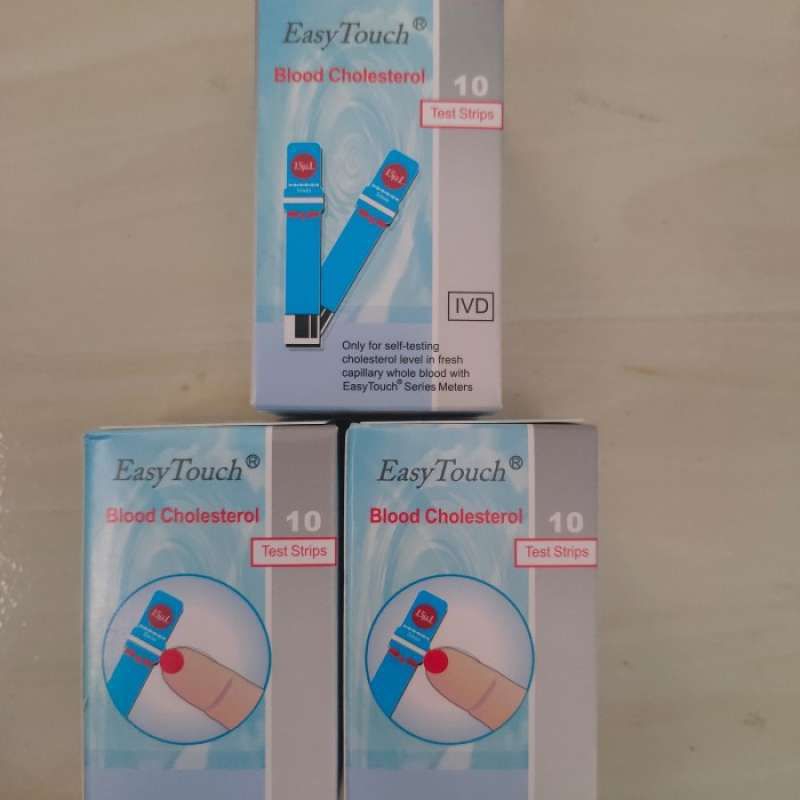 Jual easytouch cholestrol isi 10strip | Shopee Indonesia