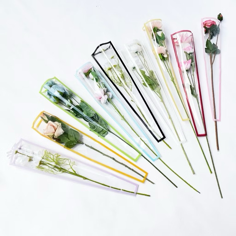 Jual [HANYA KERTAS] Cellophane 1 TANGKAI SINGLE FRAME OPP TRANSPARAN ...