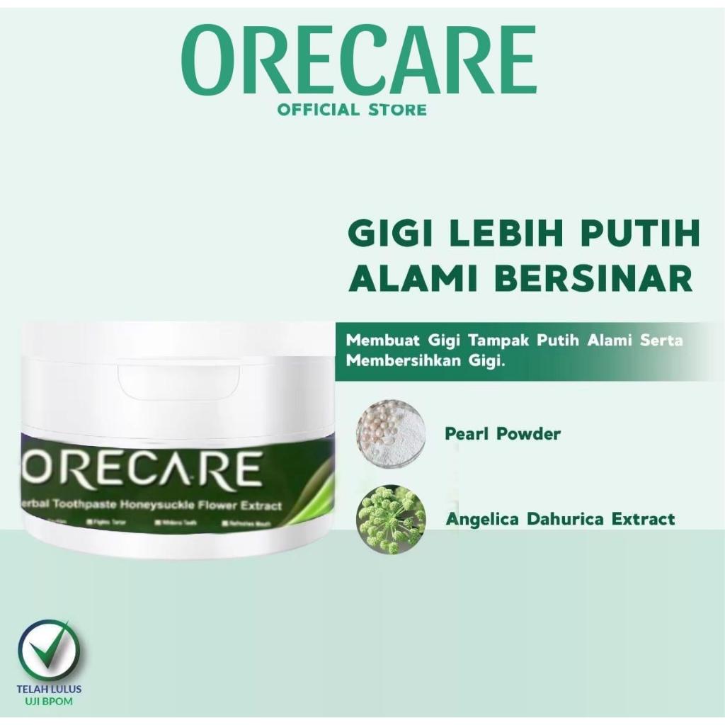 Jual ORECARE Ganoderma lucidum pasta gigi berlubang kokoh memperbaiki ...