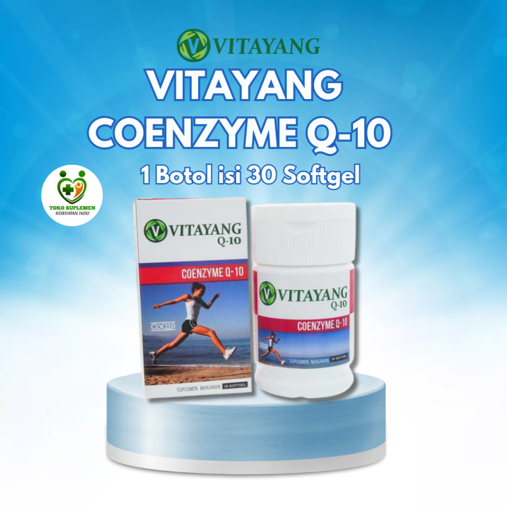 Jual Vitayang Coenzyme Q10 suplemen kesehatan jantung original | Shopee ...