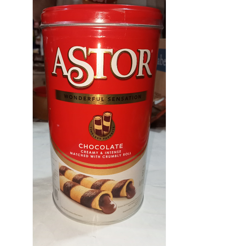 Jual Astor Chocolate Kaleng 330g | Shopee Indonesia