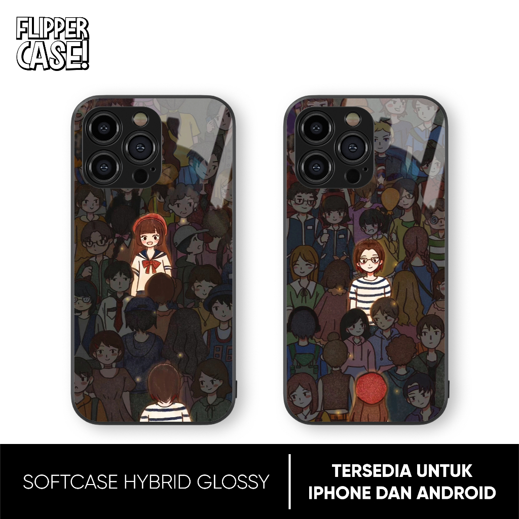 Jual Casing Motif Couple Estetik Untuk iPhone All Series & Android All ...