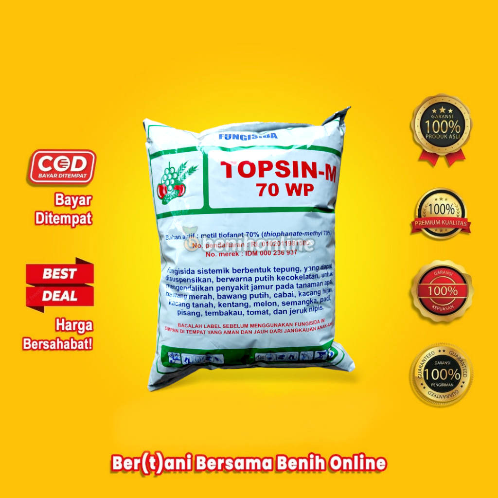 Jual FUNGISIDA TOPSIN M 70 WP 500 GRAM metil tiofanat | Shopee Indonesia