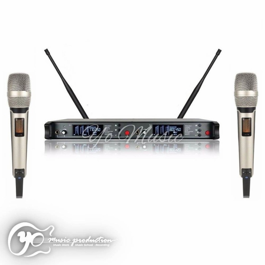 Jual Mic Wireless Senheiser SKM 9000 Jarak 100 M Original Sennheiser 2 ...