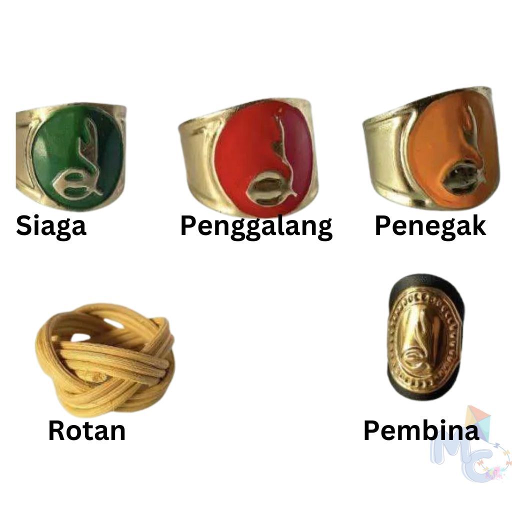 Jual Ring Cincin Penjepit Kacu Dasi Hasduk Pramuka SD SMP SMA Seng ...