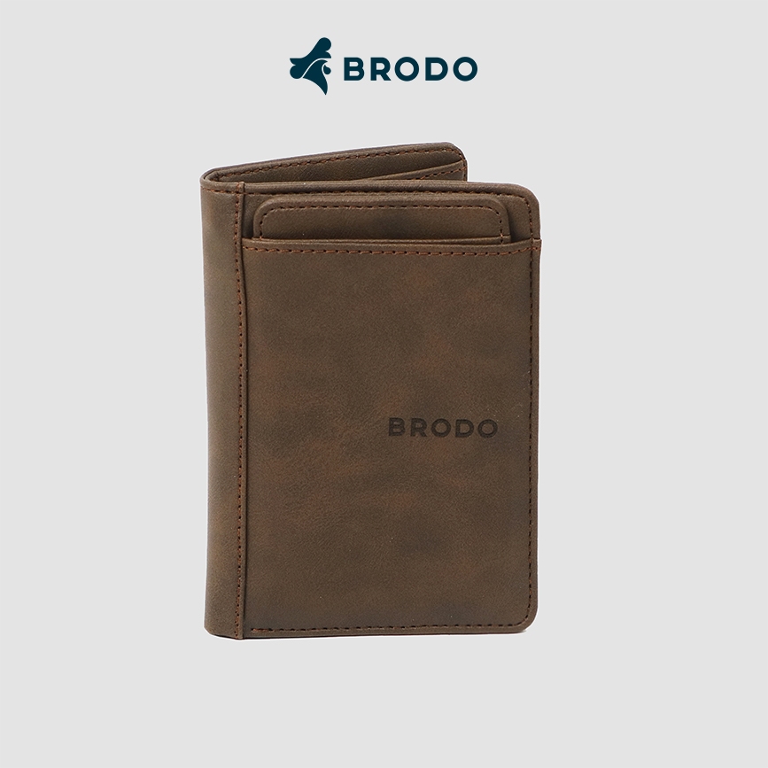Jual BRODO - Dompet Topport Wallet Brown | Shopee Indonesia