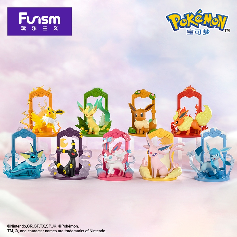 Jual Apolo Pokemon Funism Start! Eevee Series Figures Blind Box ...